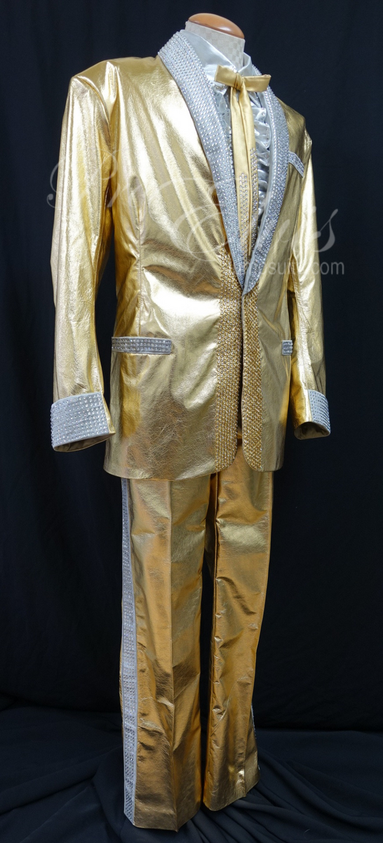 Gold Lamé - Complete Costume – ProElvisJumpsuits