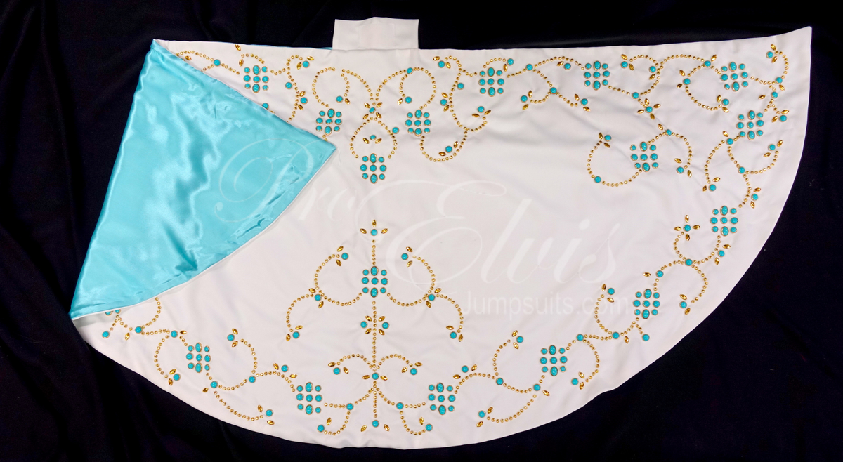 Turquoise Vine Cape – ProElvisJumpsuits